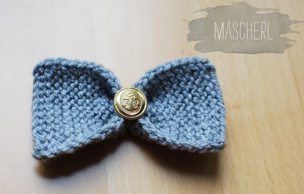 DIY: Gestricktes Mascherl - we love handmade
